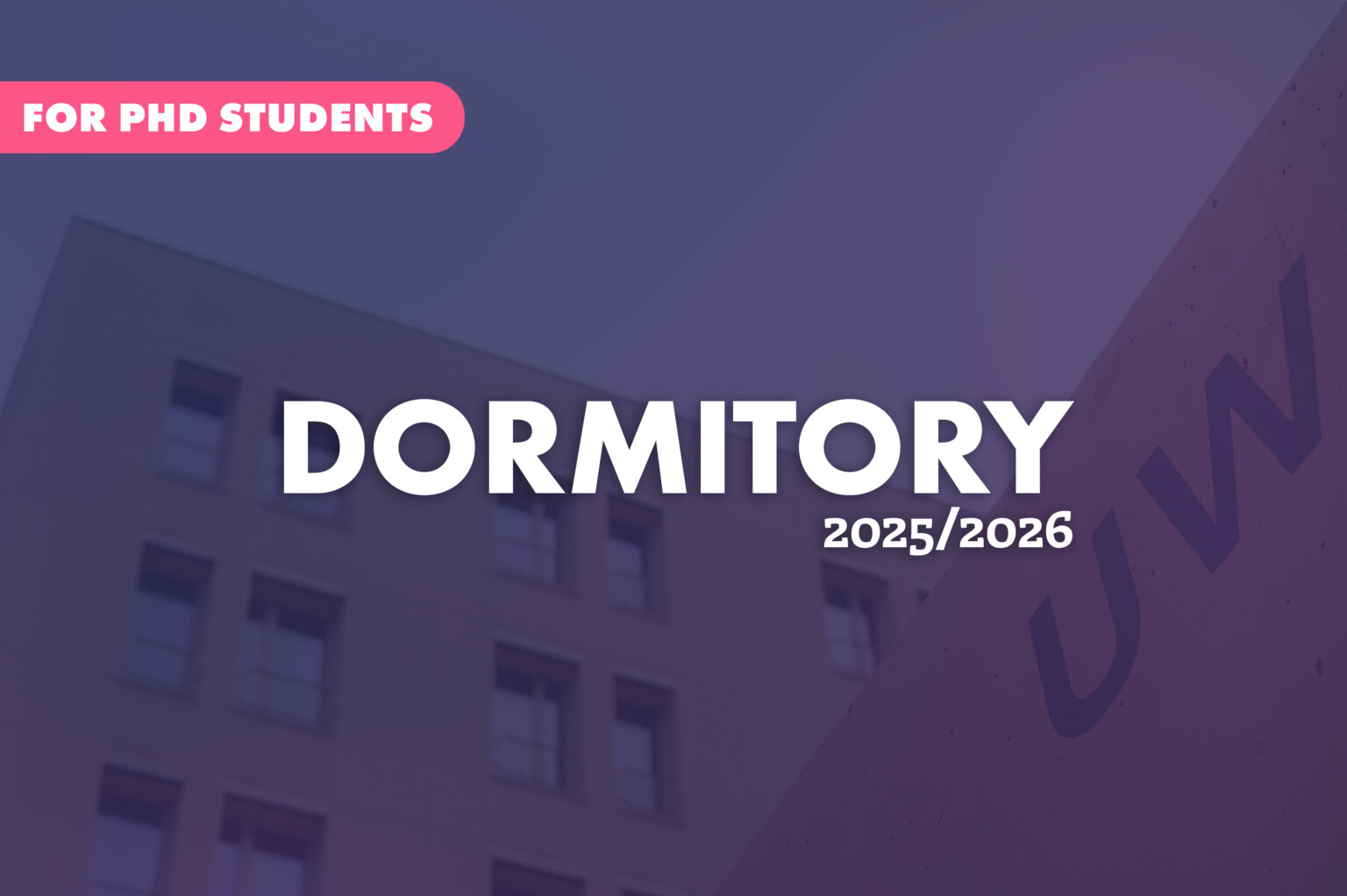 Everything you need to know about applying for dormitory space ...